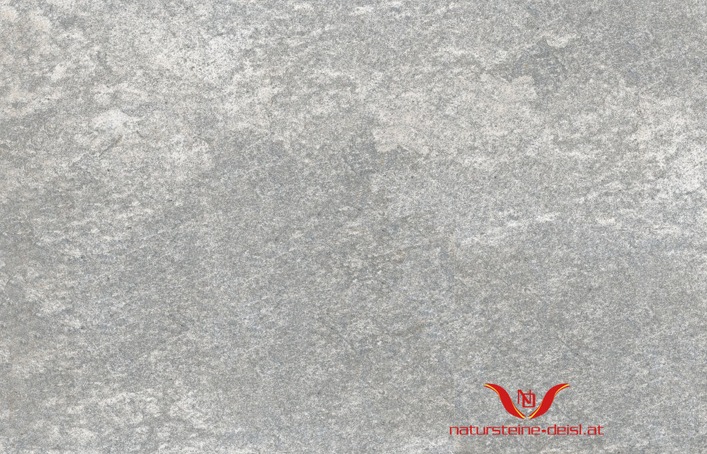 HANDMUSTER ZU FEINSTEIN STEINOPTIK QUARZIT GRAU POOLUMRANDUNG mit WINK ...