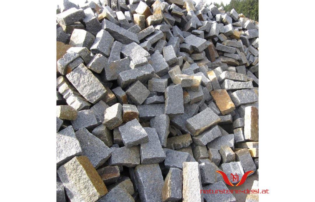 HARTBERGER GRANIT GRAU / GELB MAUERSTEIN aus Österreich – Natursteine ...